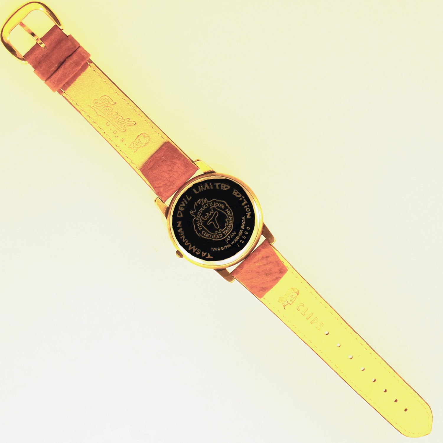 Fossil Taz, Tasmanian Devil First Sketch Model Sheet Watch Parchment ...