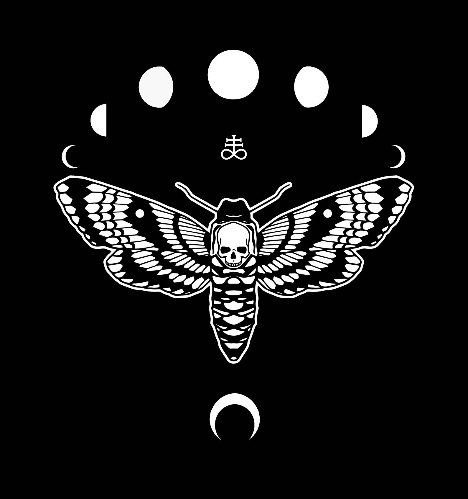 Death Moth Deaths Head Hawkmoth Silence of the Lambs - Etsy