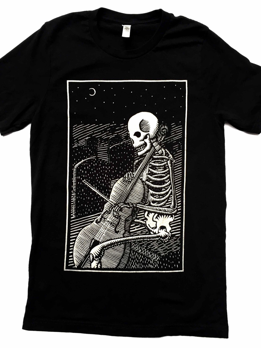 Skeleton Cemetery Graveyard Cello Orchestra Occult Tarot Undead ...