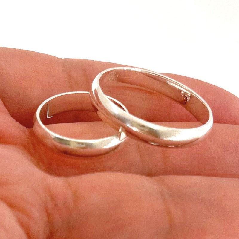 Matching Wedding Bands - Etsy
