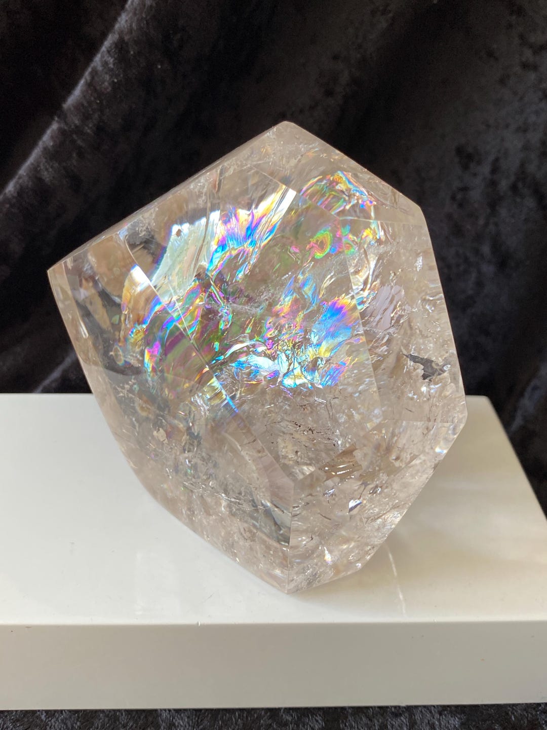 Rainbow Quartz Freeform Brazil - Etsy