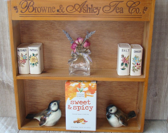 Browne and Ashley Tea Company Tea Spice Rack - Etsy