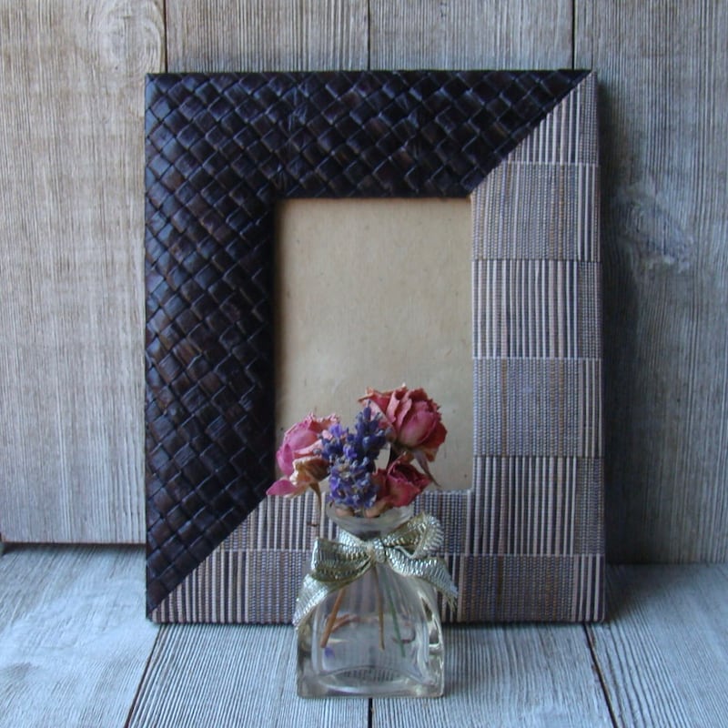 Woven Picture Frame - Etsy