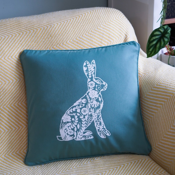 Screen Print Pillow - Etsy UK