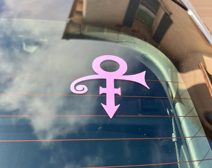 Prince Rogers Nelson Silhouette With Name Vinyl Decal Buy 1 Get 1 Free ...