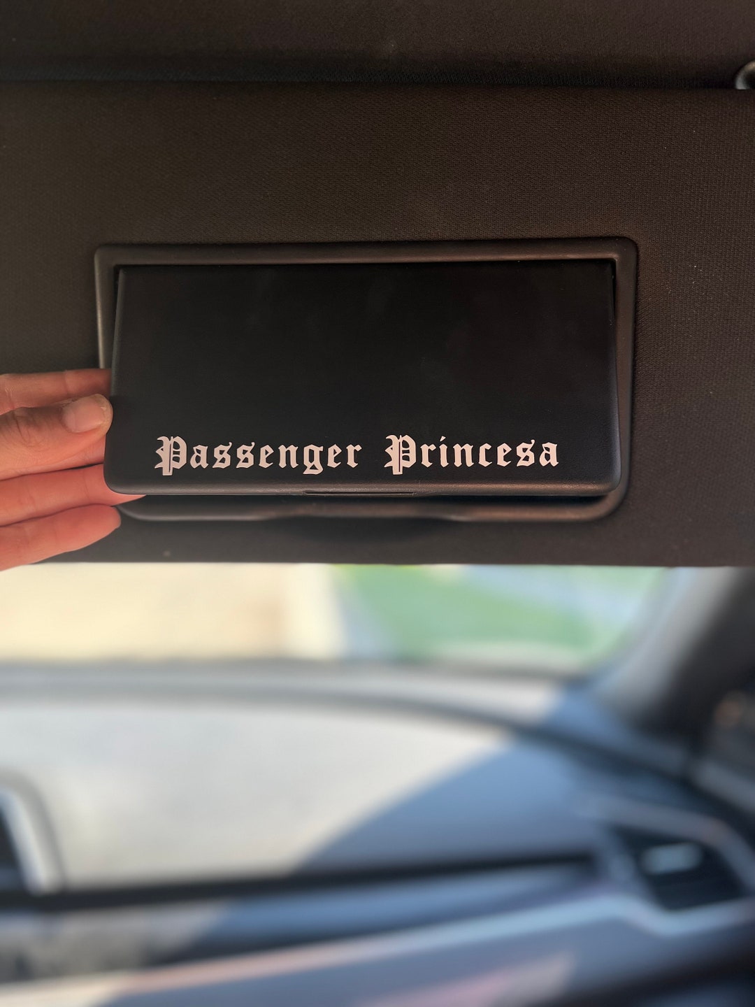 Passenger Princesa Vanity Mirror Sticker - Etsy
