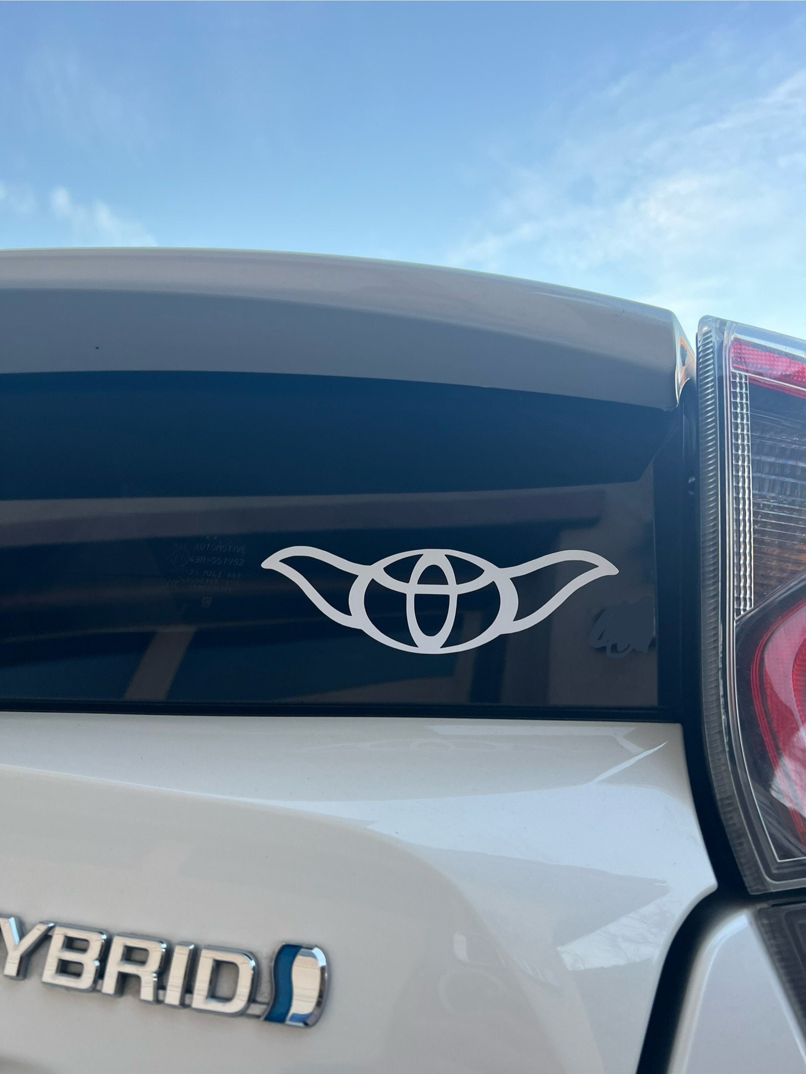 Toyoda Sticker toyota Yoda - Etsy