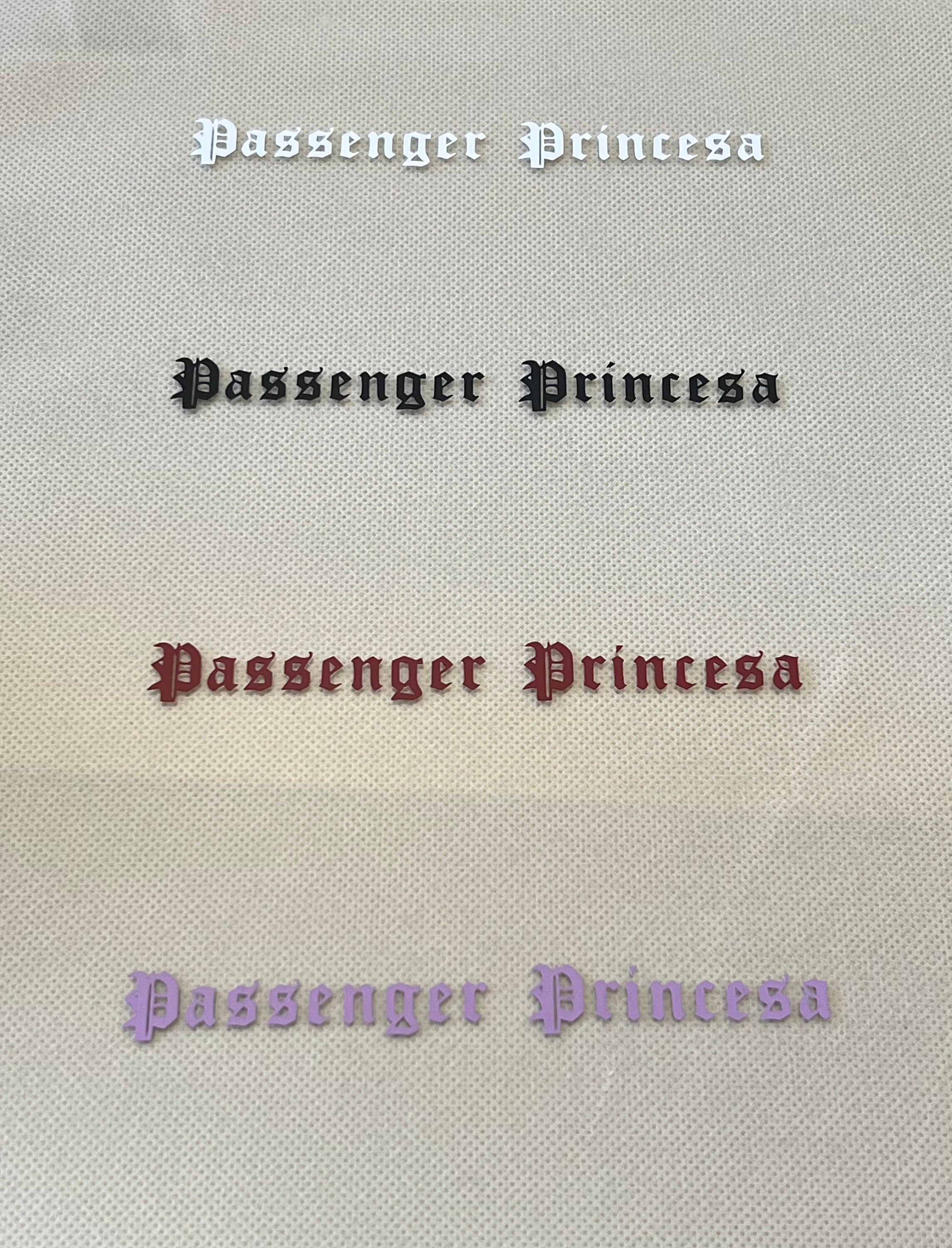 Passenger Princesa Vanity Mirror Sticker - Etsy
