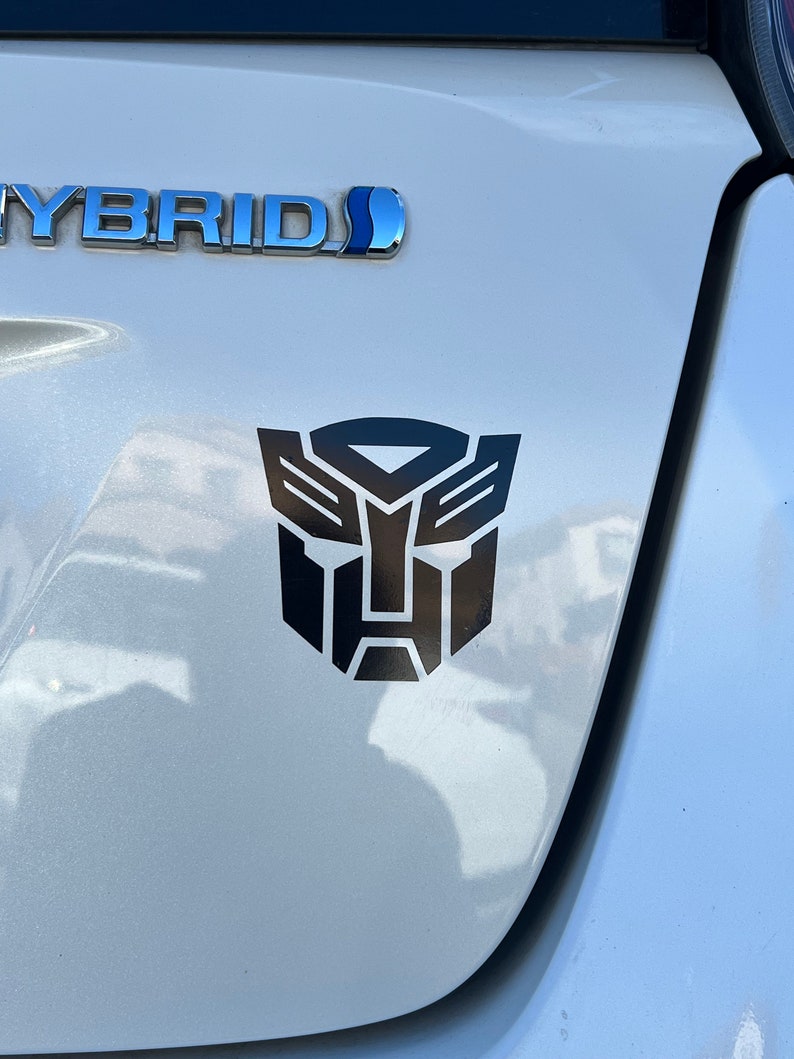 Transformers Autobot Bumper Sticker / Glass Decal/ Laptop Sticker - Etsy