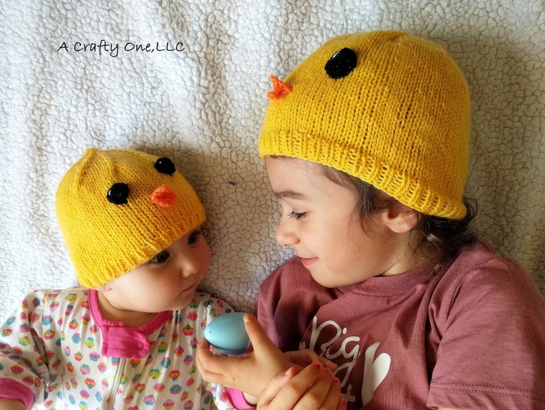Baby Chick Hat Easter Newborn Hat Yellow Baby Easter Chick | Etsy
