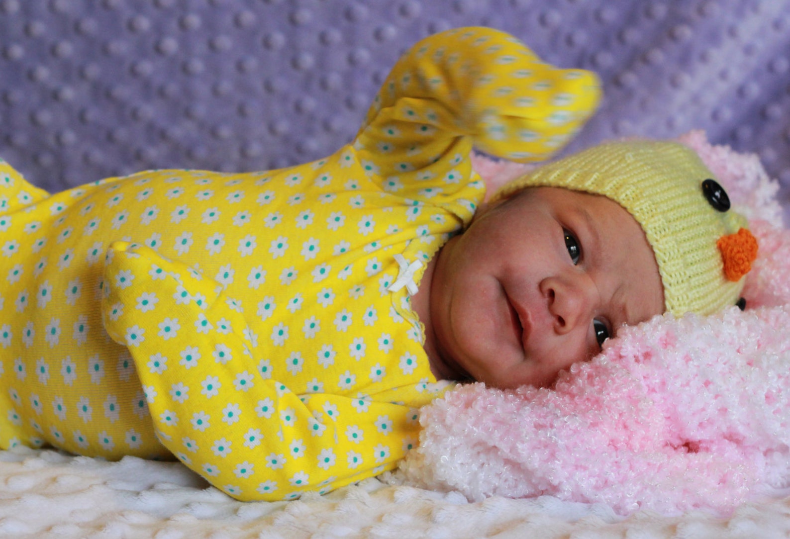 Baby Chick Hat Easter Newborn Hat Yellow Baby Easter Chick | Etsy