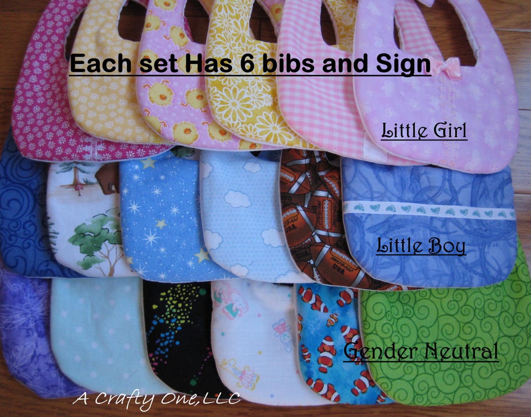 Bib Decorating Station, Baby Shower Games Boy,baby Shower Games Girl ...