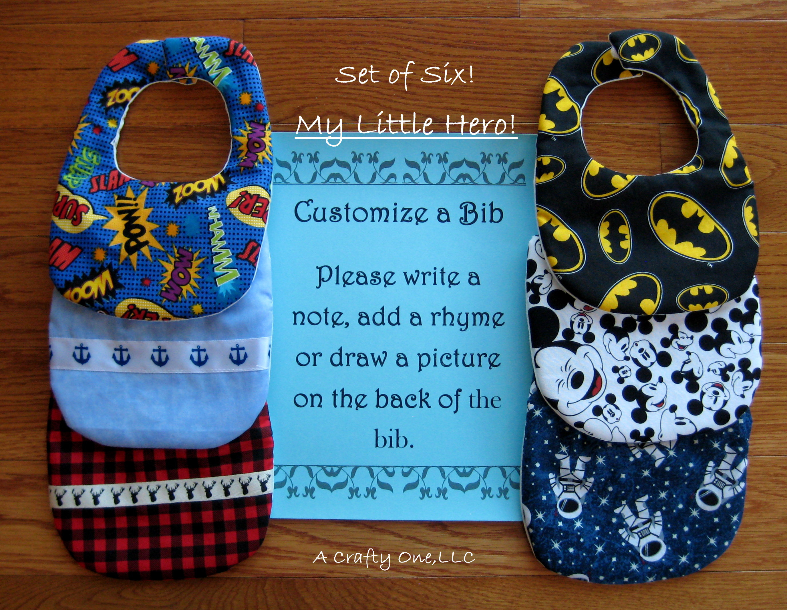 Bib Decorating Station Little Princess Shower Bib Baby Boy Shower Game ...