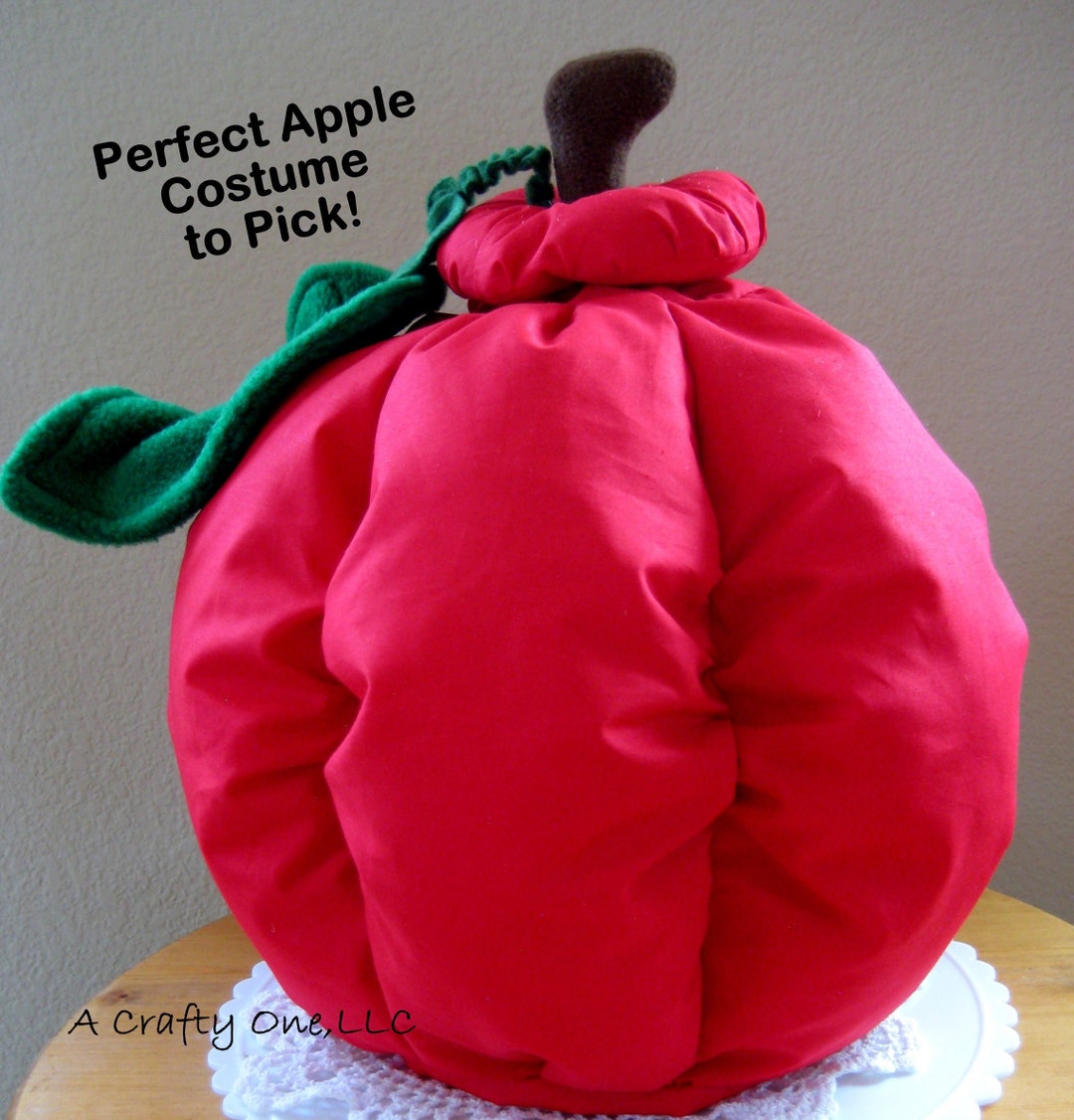 Apple Costume Child First Halloween Costume Apple Toddler Boy Apple ...