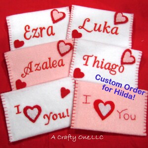 Valentine Envelope, Valentine Personalize Envelope, Love Letter ...