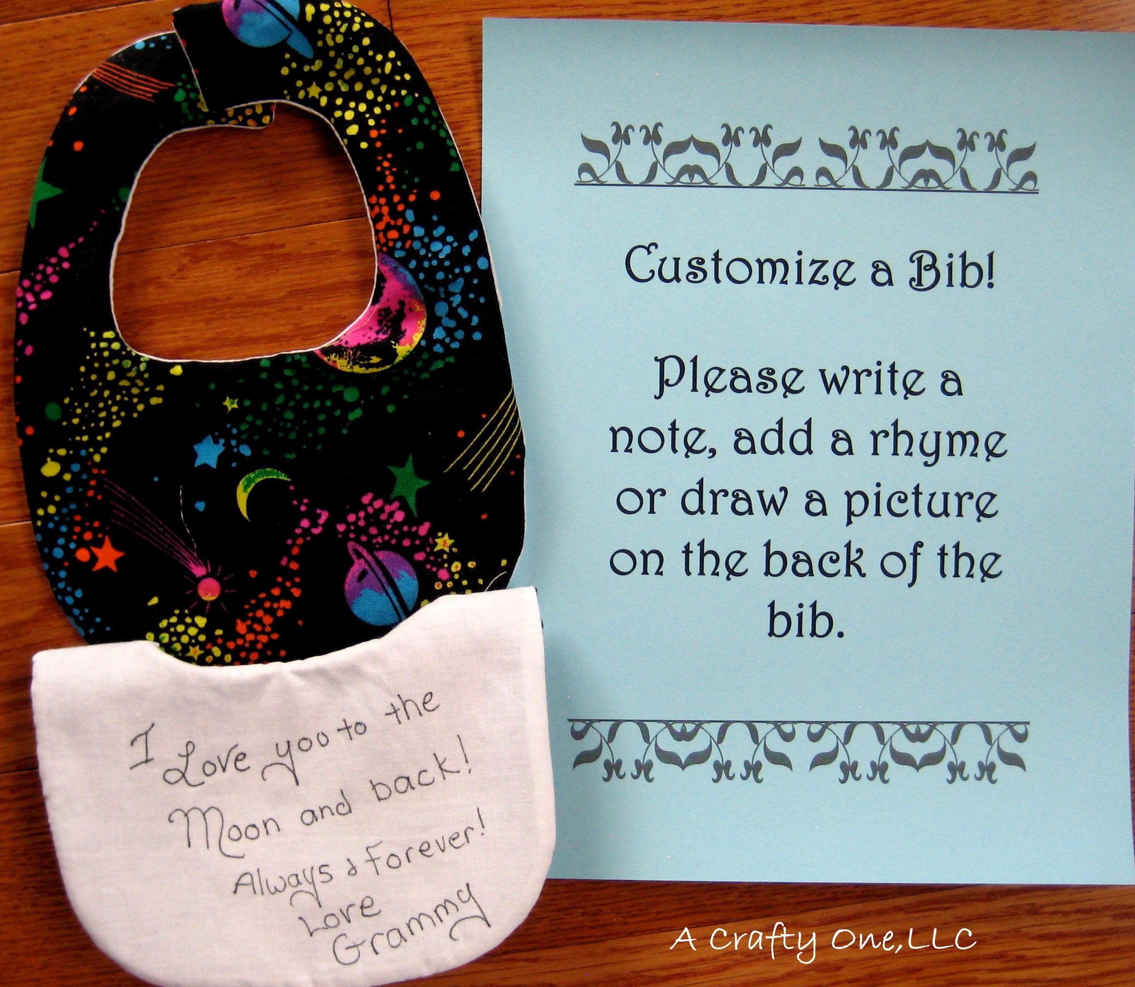 Bib Decorating Station Baby Shower Game Baby Shower Games - Etsy