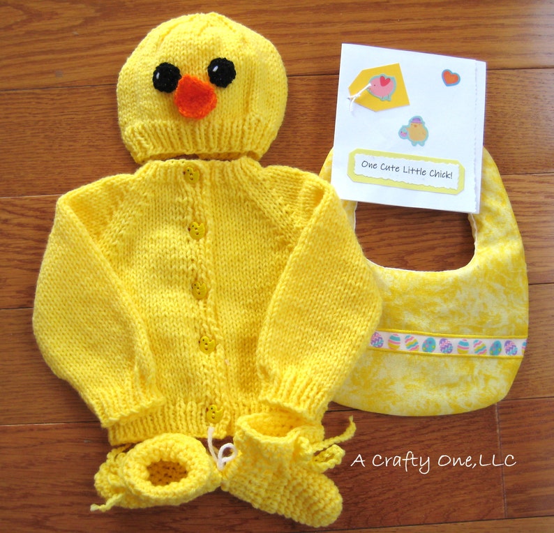 Baby Chick Hat Easter Newborn Hat Yellow Baby Easter Chick - Etsy