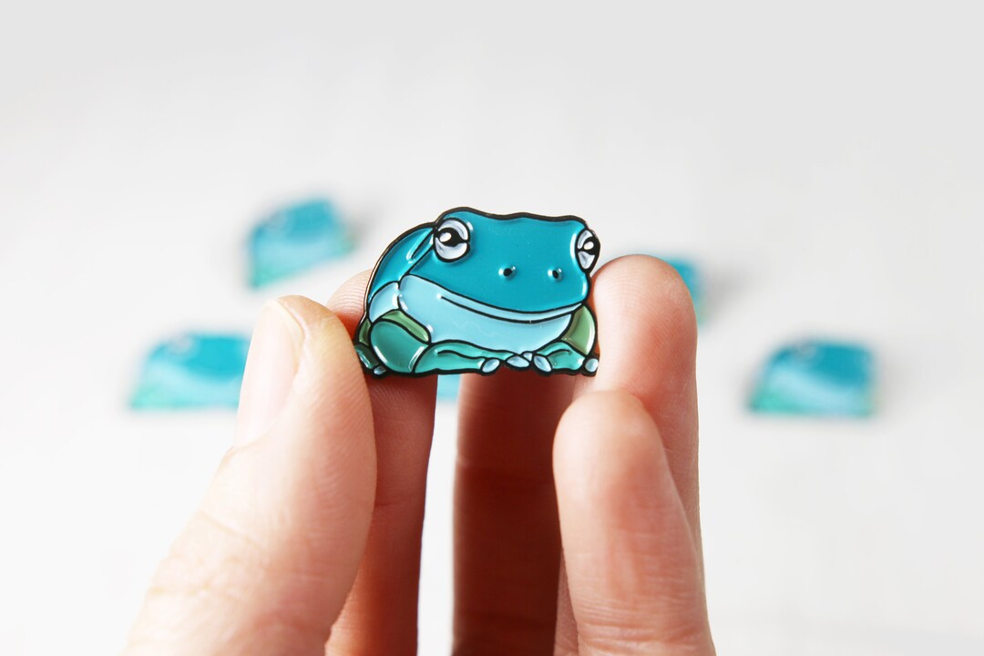 White's Tree Frog Dumpy Tree Frog Soft Enamel Lapel Pin - Etsy