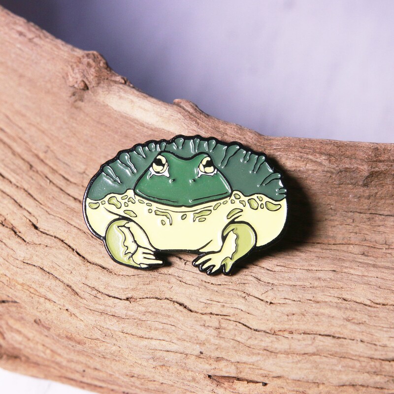 Frog Button - Etsy