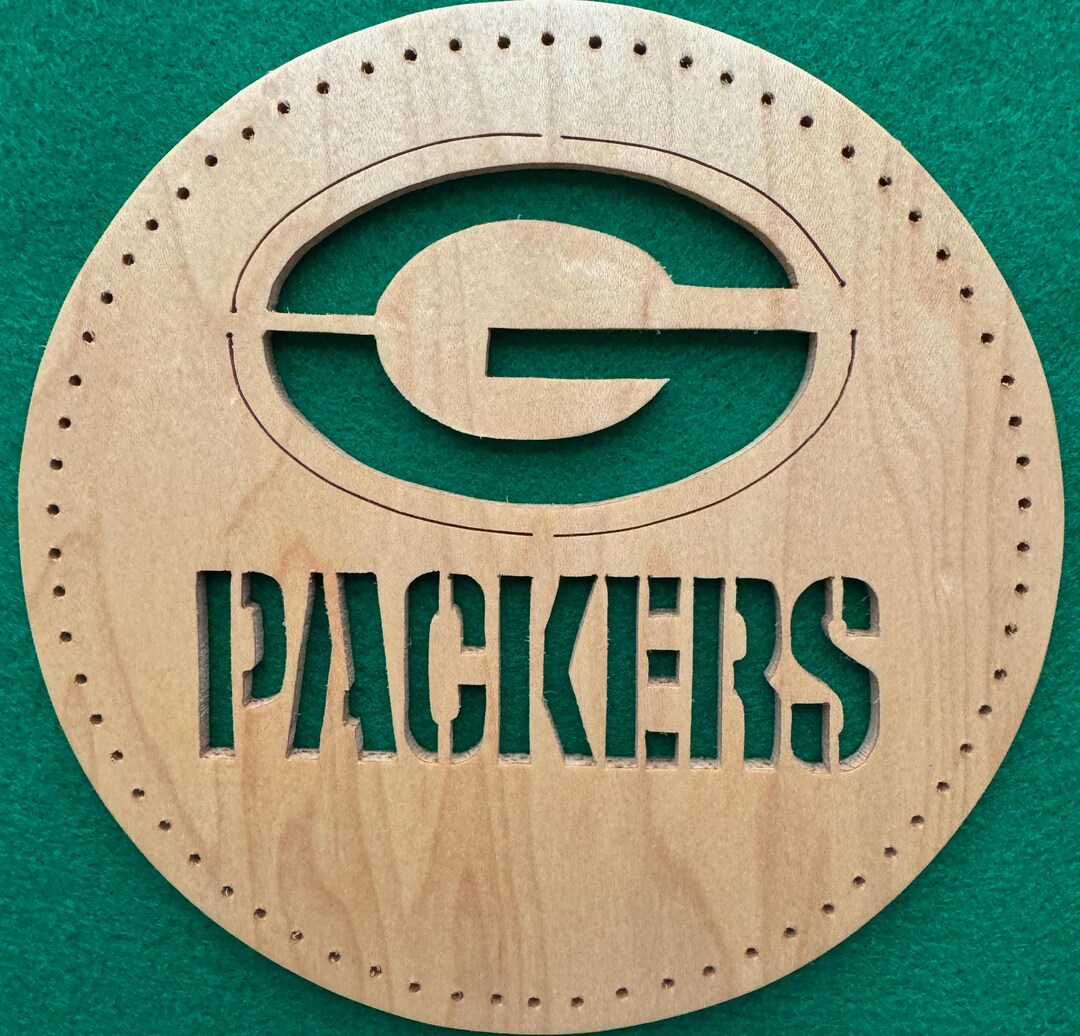 Green Bay Packers #200, 6” Round Pine Needle Basket Base - Etsy