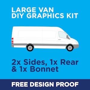 Custom Large Van/vehicle Graphics Kit. - Etsy
