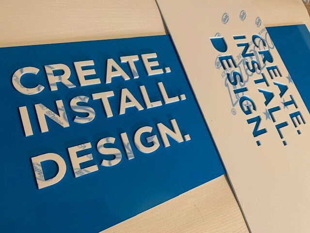 Custom Acrylic 3D Logo Sign: Laser Cut Business Sign - Etsy