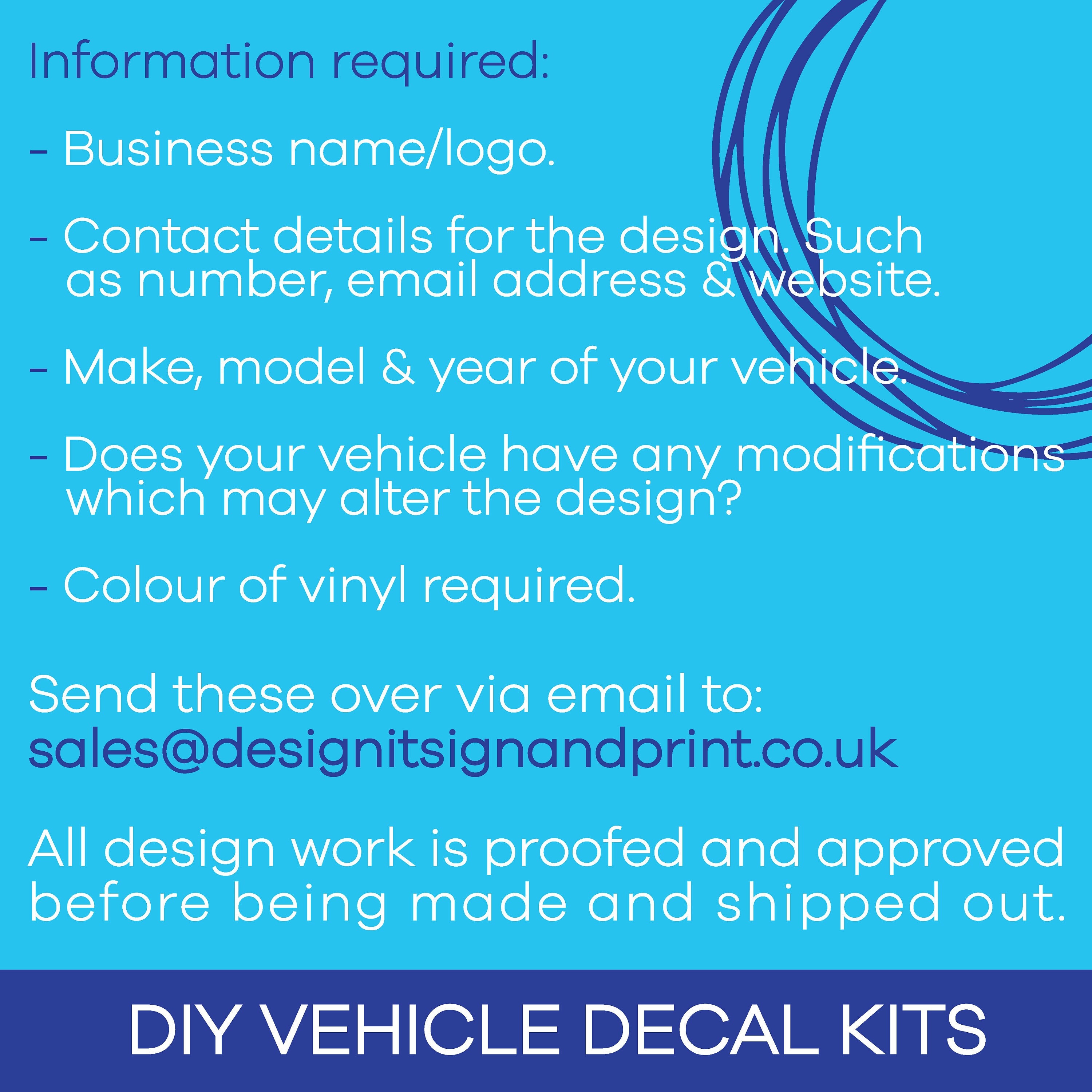 Custom Large Van/vehicle Graphics Kit. - Etsy