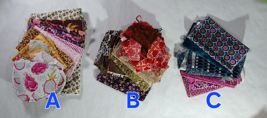 Fabric Destash by Weight, Theme and Color-coordinated, *scraps Included ...