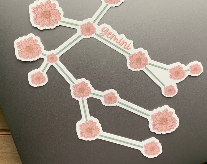 Zodiac Sign, Constellation Sticker Waterproof Vinyl Decal - Etsy