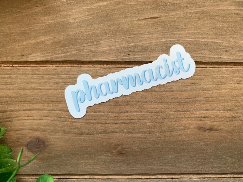 PHARMACIST Sticker Pack Pharmacy Stickers Water Resistant - Etsy
