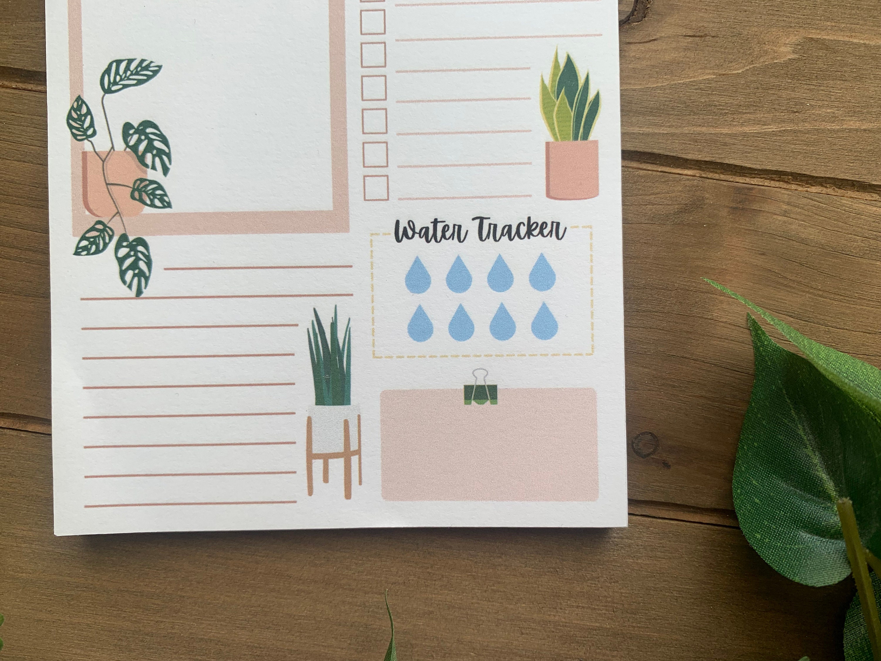 Keep Growing Plant Notepad Houseplant Memo Pad Plant Lover - Etsy