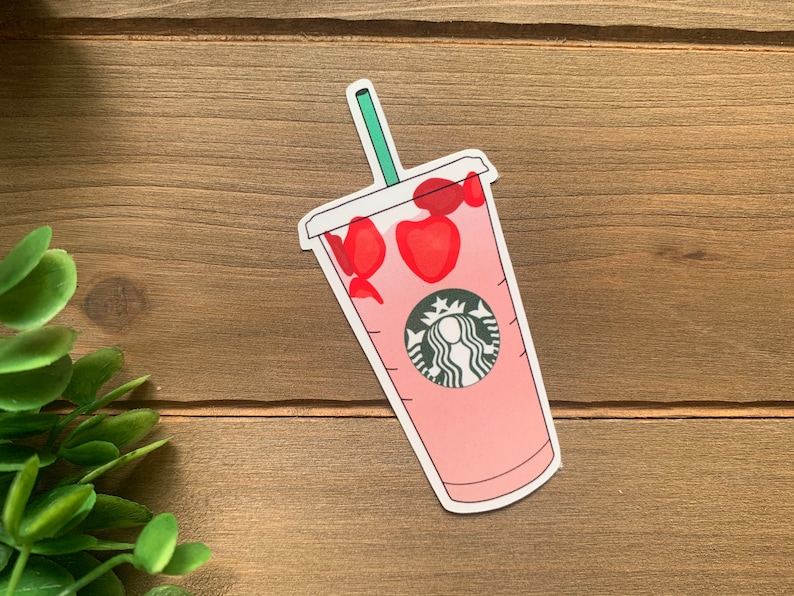 PINK VSCO AESTHETIC Sticker Pack Water Resistant Vinyl | Etsy