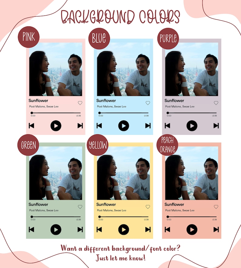 CUSTOMIZABLE Spotify Album Sticker Scannable Spotify Code - Etsy