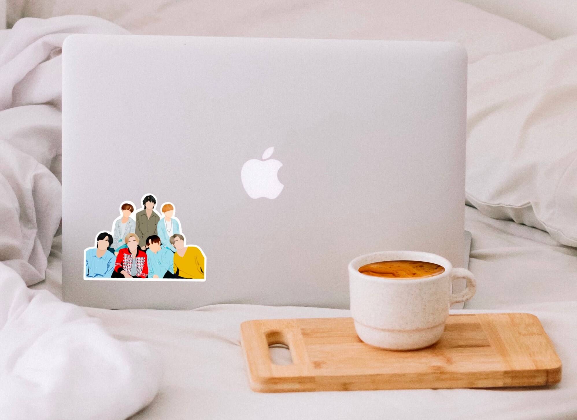 BTS Sticker BTS Group Sticker Faceless Portrait Sticker | Etsy