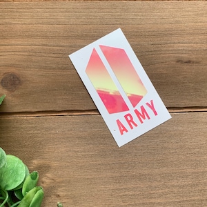 ARMY Logo Vinyl Decal | HOLOGRAPHIC Vinyl | Metallic Vinyl ...