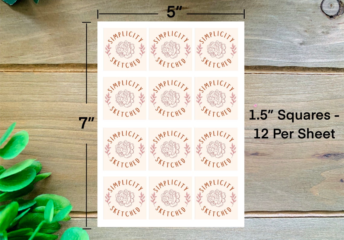 Custom Sticker Sheet From Your Design 5 X 7 Sticker - Etsy
