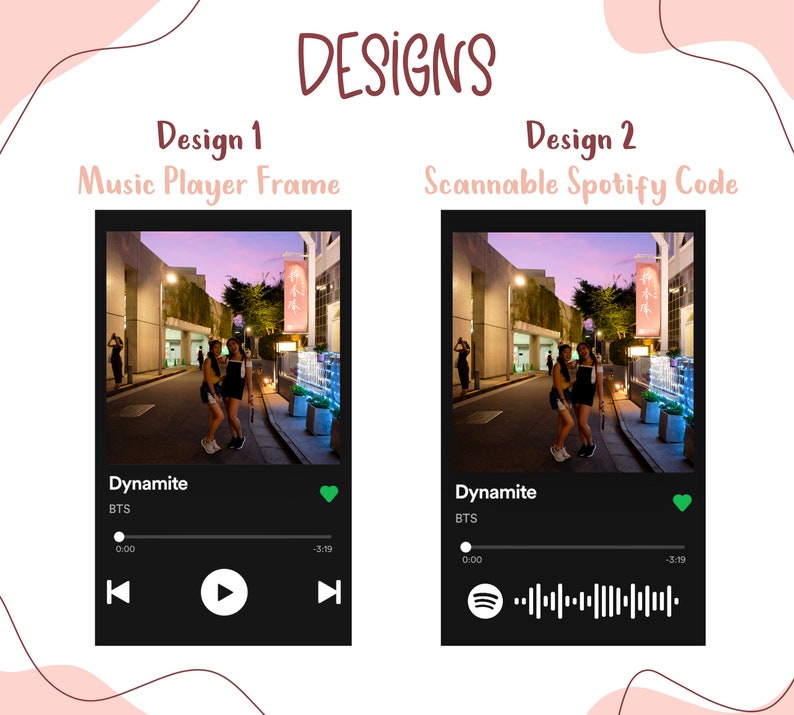 CUSTOMIZABLE Spotify Album Sticker Scannable Spotify Code - Etsy