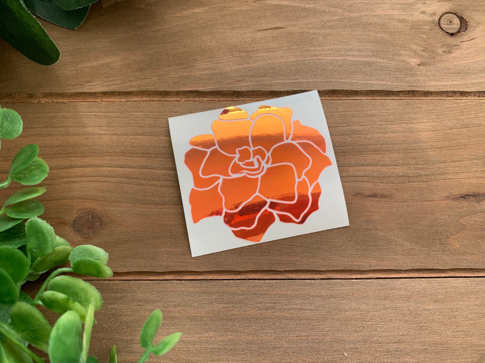 Rose Vinyl Decal Flower Decal Floral Vinyl Decals - Etsy
