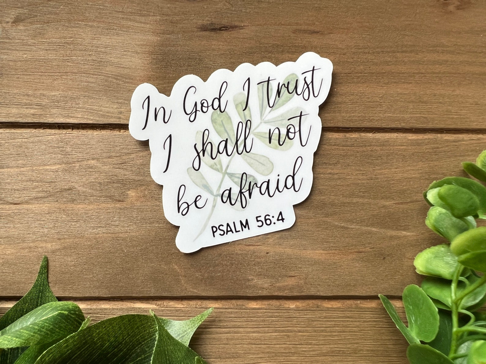 Faith Sticker Pack | Greenery Bible Verse Stickers | Scripture ...