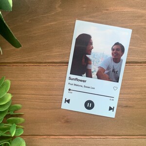 CUSTOMIZABLE Spotify Album Sticker | Scannable Spotify Code ...
