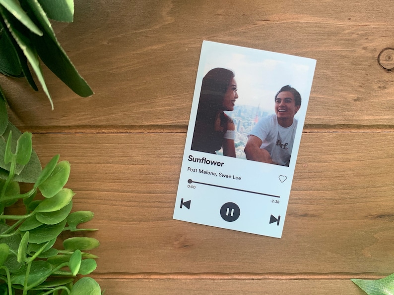 CUSTOMIZABLE Spotify Album Sticker Scannable Spotify Code - Etsy