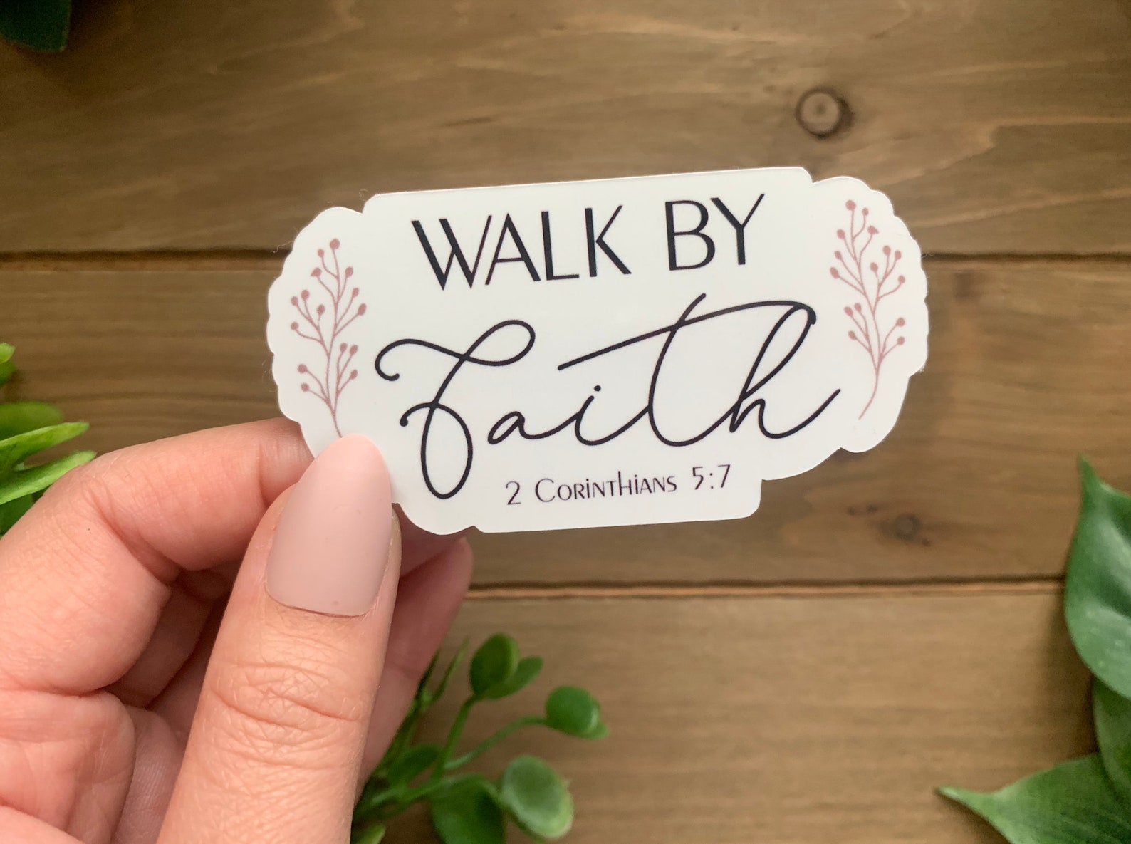 FAITH Sticker Pack Bible Verse Stickers Scripture - Etsy