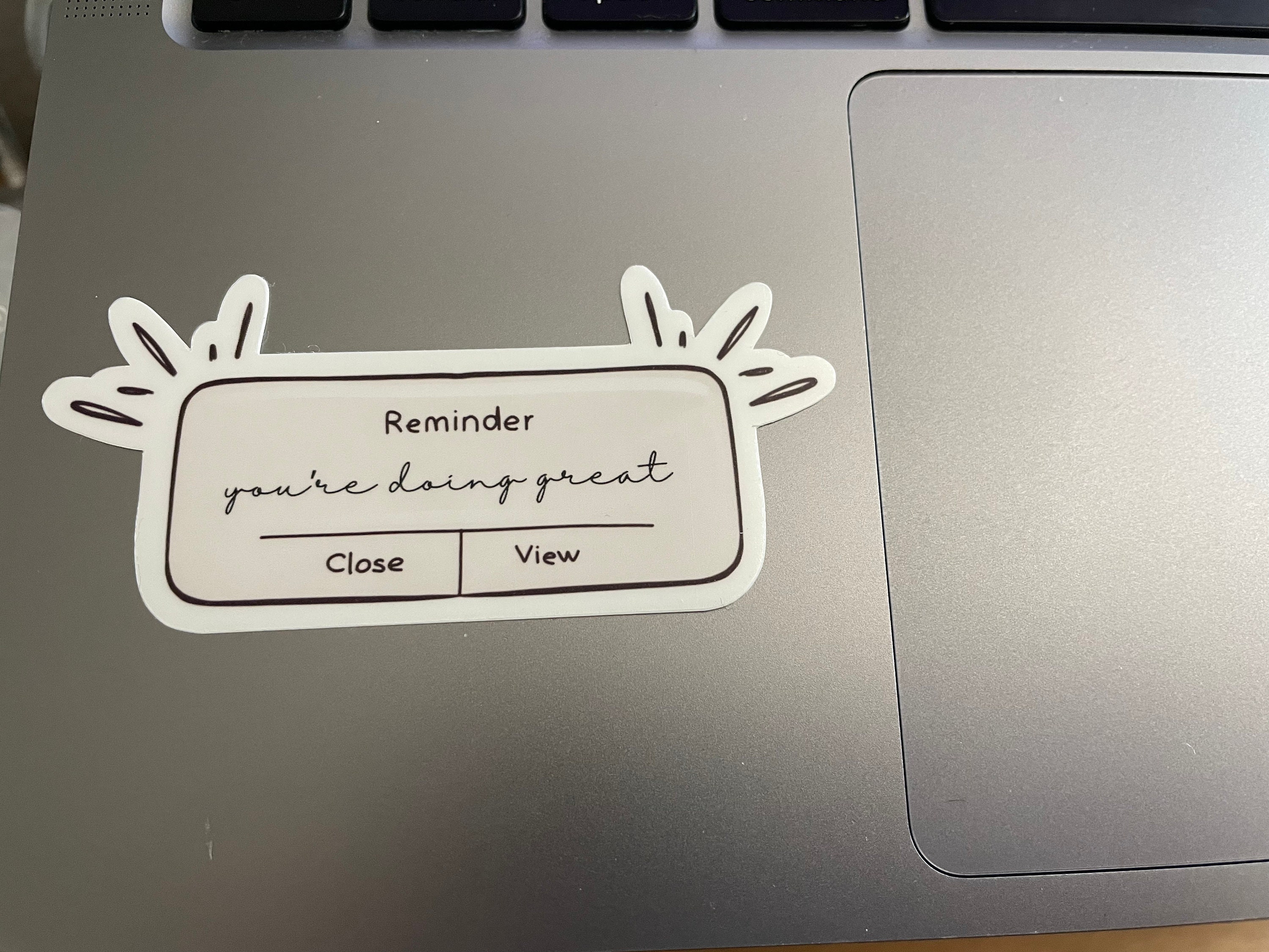 Aesthetic You're Doing Great Sticker | Cute Reminder | Pastel Pink ...