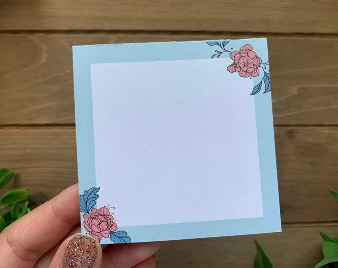 Keep Growing Plant Notepad Houseplant Memo Pad Plant Lover - Etsy