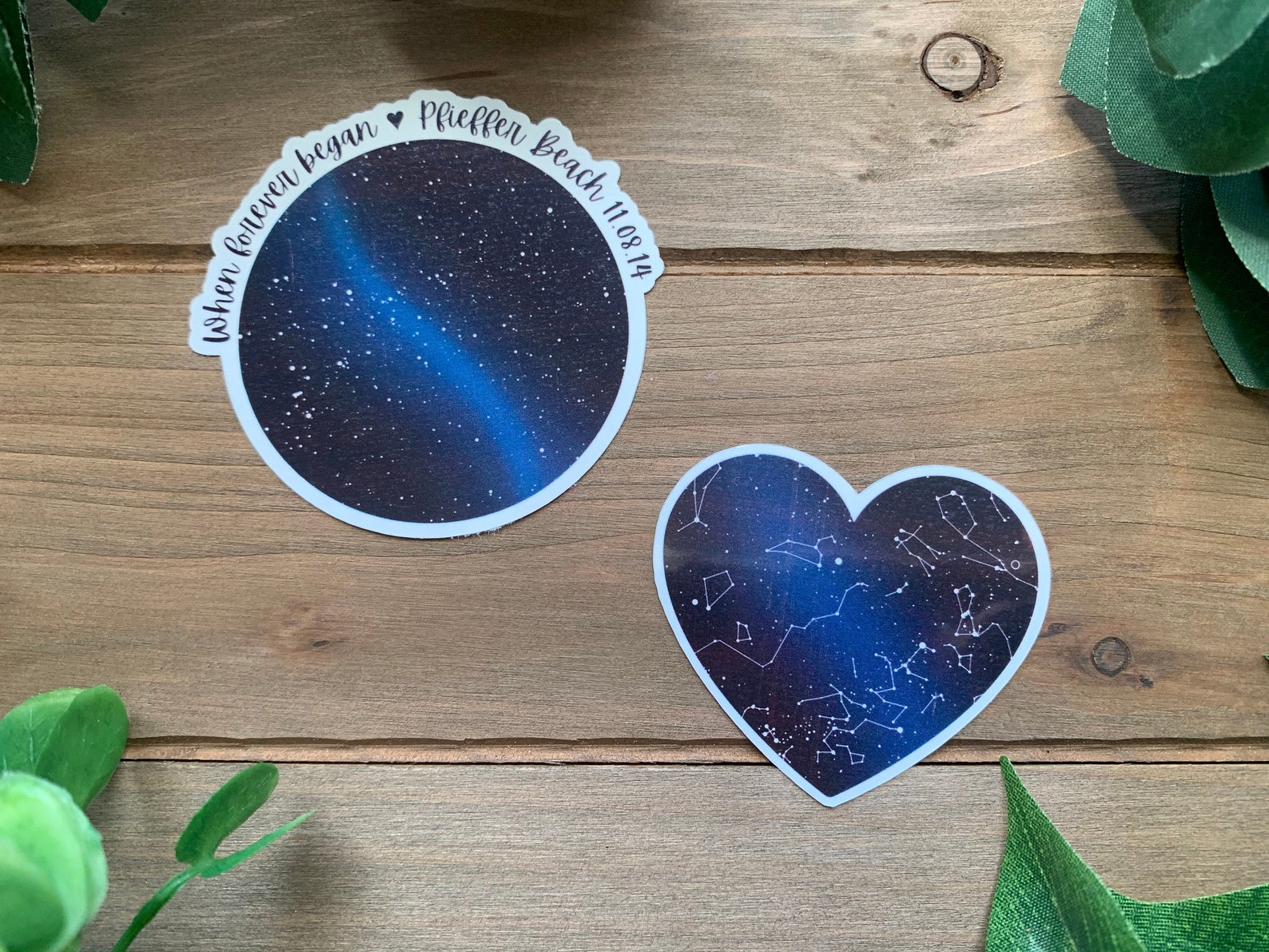 CUSTOM NIGHT SKY Sticker | Personalized Starry Night Sticker ...