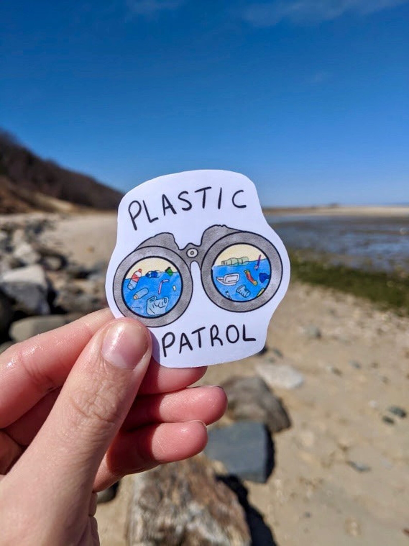 Plastic Patrol Sticker Plastic Free Sticker Plastic Free - Etsy