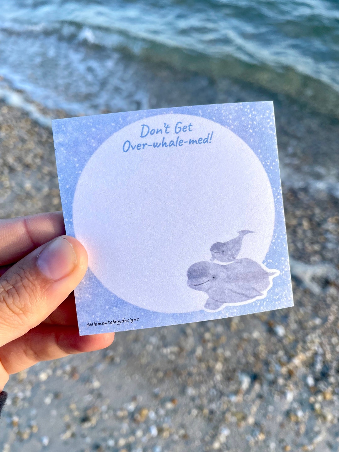 Beluga Whale Sticky Notes, Beluga Whale, Whale, Whales, Whale Sticky ...
