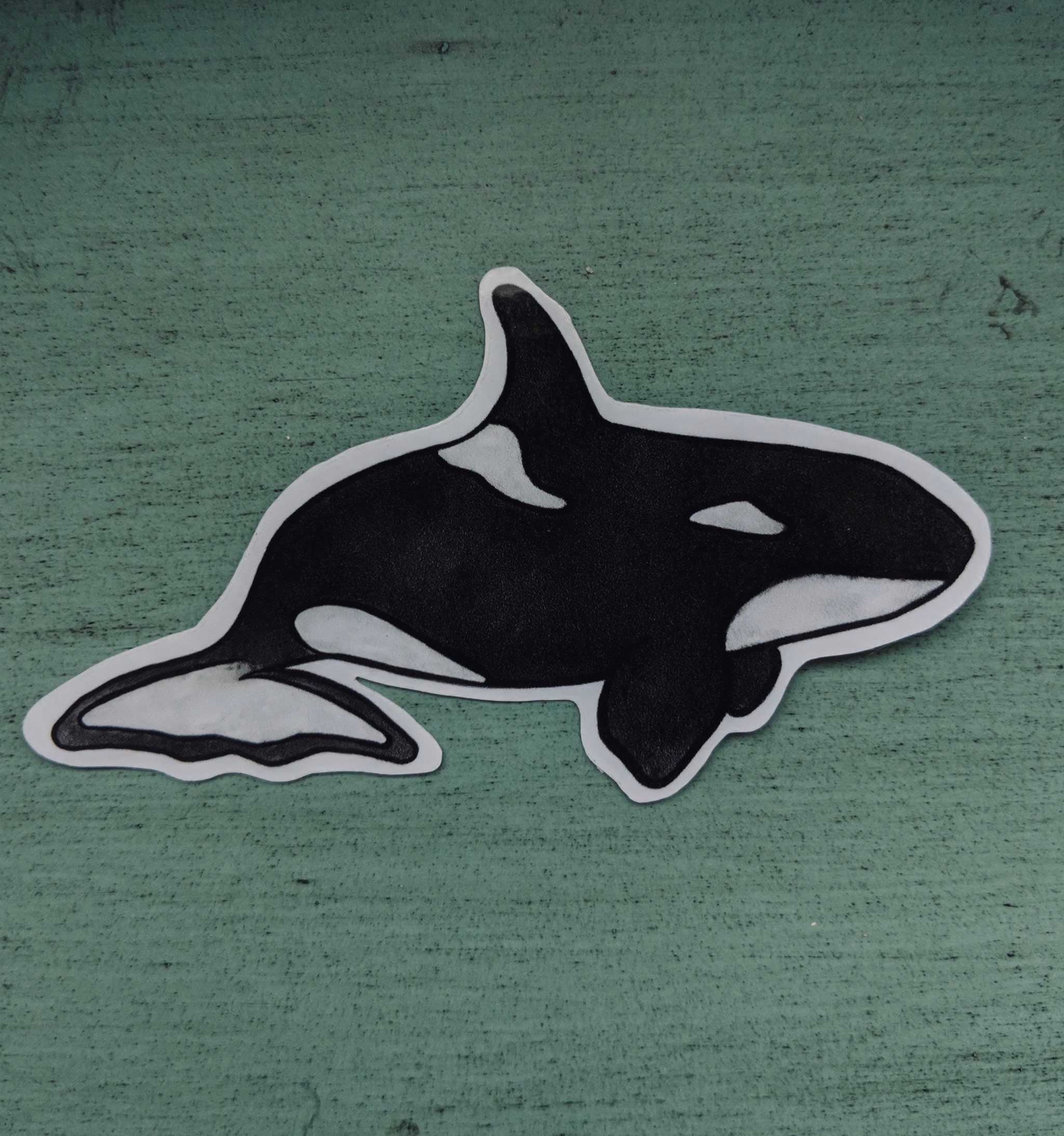 Orca Whale Sticker Killer Whale Sticker Orca Sticker Whale | Etsy