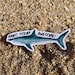 Shark Affirmation Sticker Set Mako Shark Great White Shark - Etsy