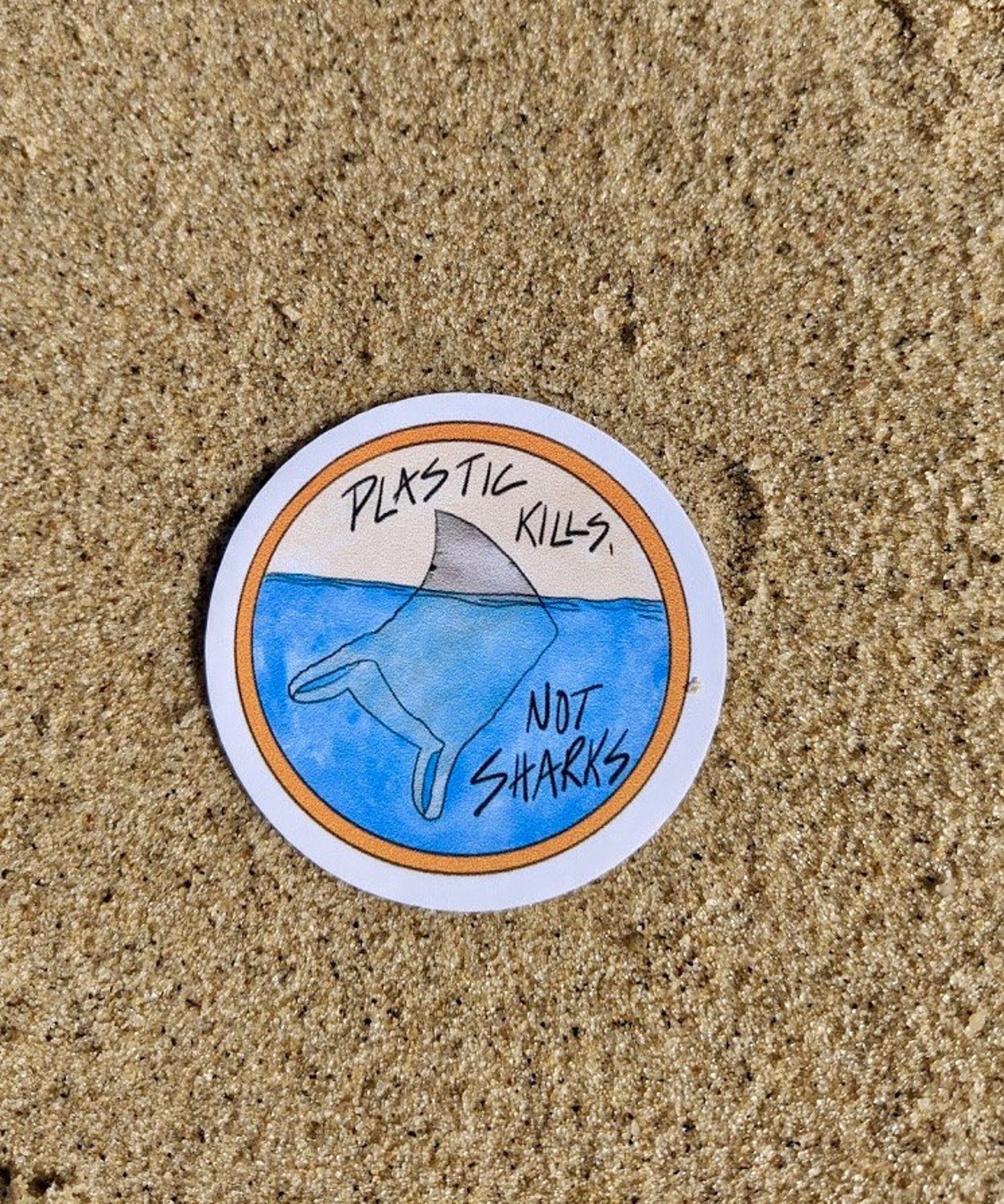 Plastic Kills Sticker Plastic Free Sticker Plastic Free - Etsy